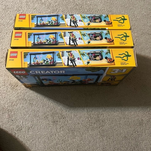 Lego | Toys | Lego Creator Fish Tank 3122 | Poshmark